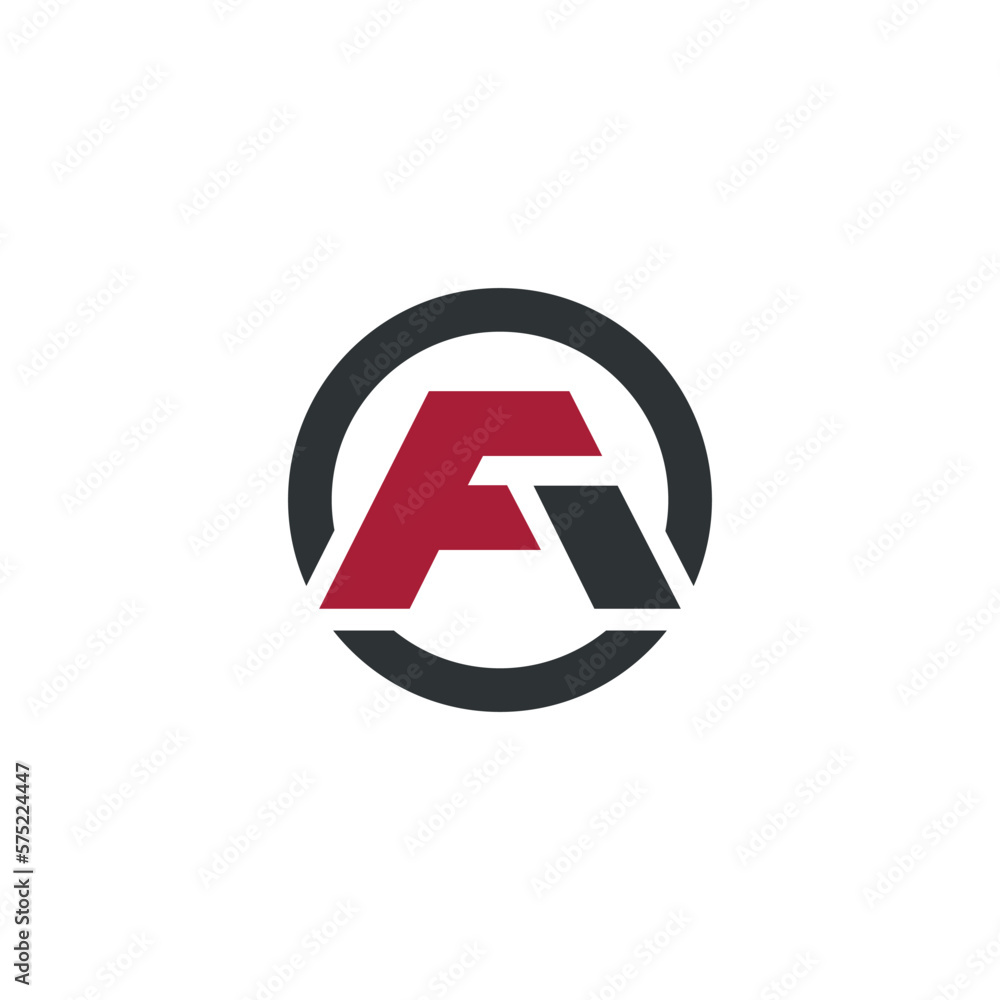 unique FA logo designs Stock Vector | Adobe Stock