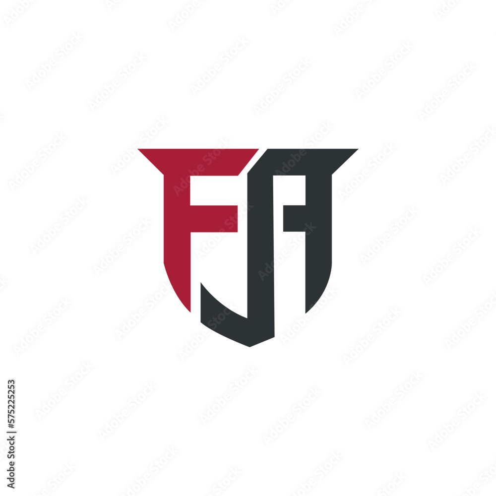unique FA logo designs Stock Vector | Adobe Stock