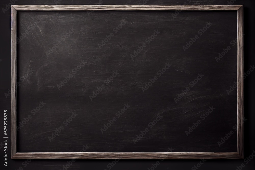 tableau noir en ardoise vide pour présentation graphique. format ...