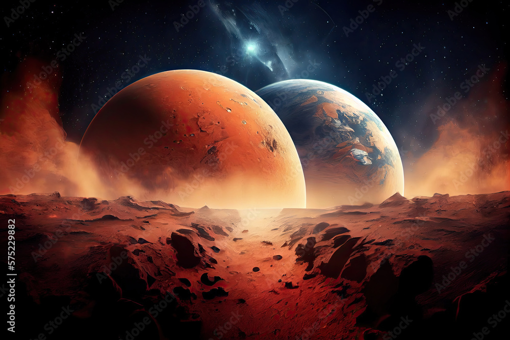 Science fiction space wallpaper incredibly beautiful planets of solar ...