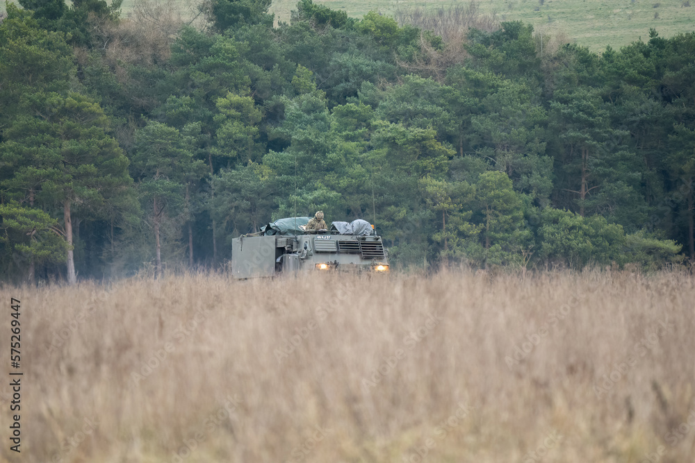 Photo & Art Print British army self propelled M270 Multiple Launch ...