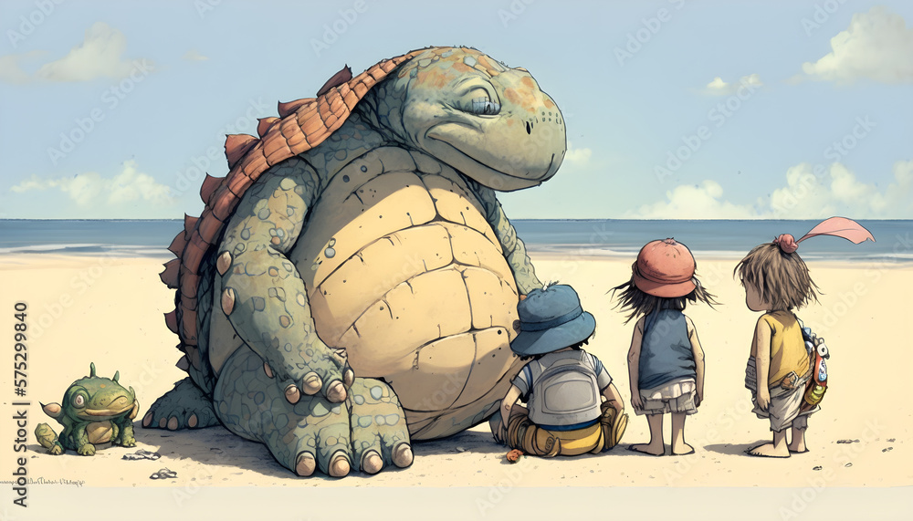 Honu and Friends on the Beach: A Playful Tribute to Maurice Sendak's ...