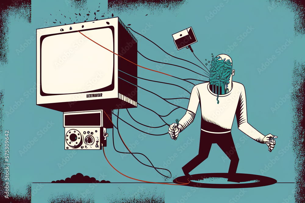 Manipulating a person using the media. An imagined concept generated by ...