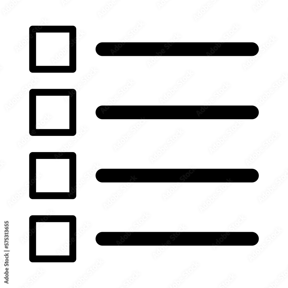 Clipboard or checklist icon in line style. Task list, audit report and ...