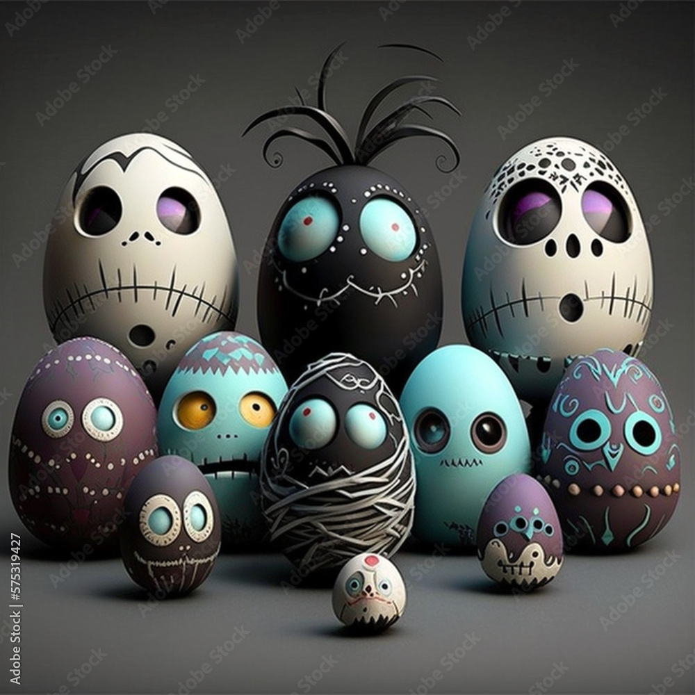 Creepy Easter Eggs