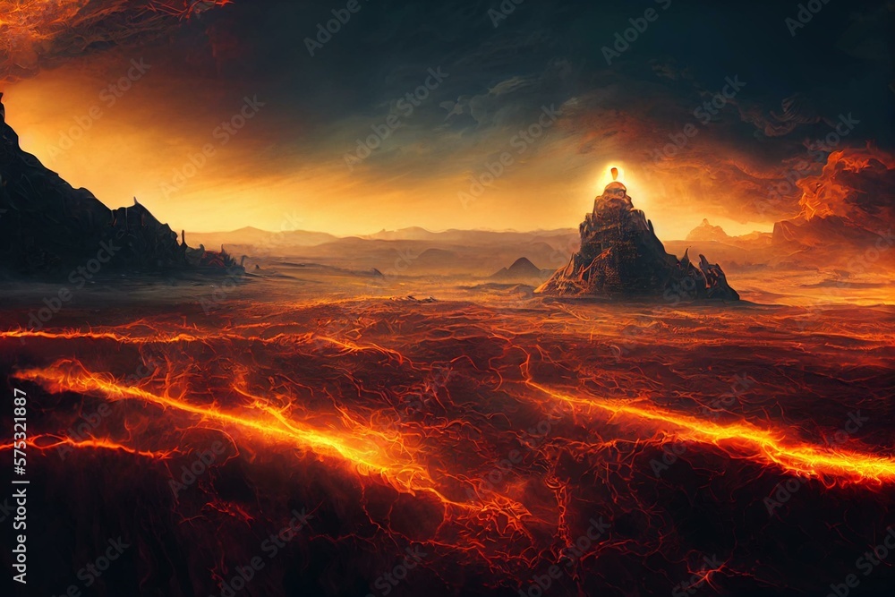 Judgement day. The return of Jesus Christ, Dooms day, Hell and Heaven ...