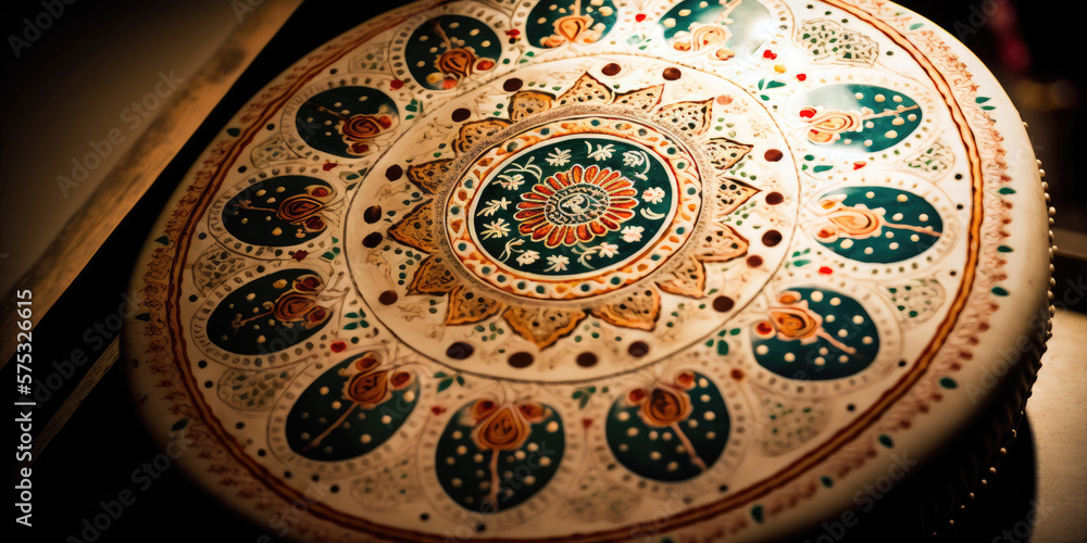 Traditional Indian Tabla Drum at Cultural Ceremony in New Delhi ...
