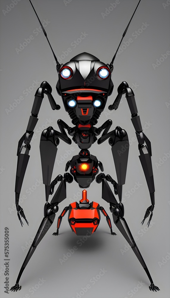 3D Visualization of a Robotic Beetle: A Harmonious Combination of ...