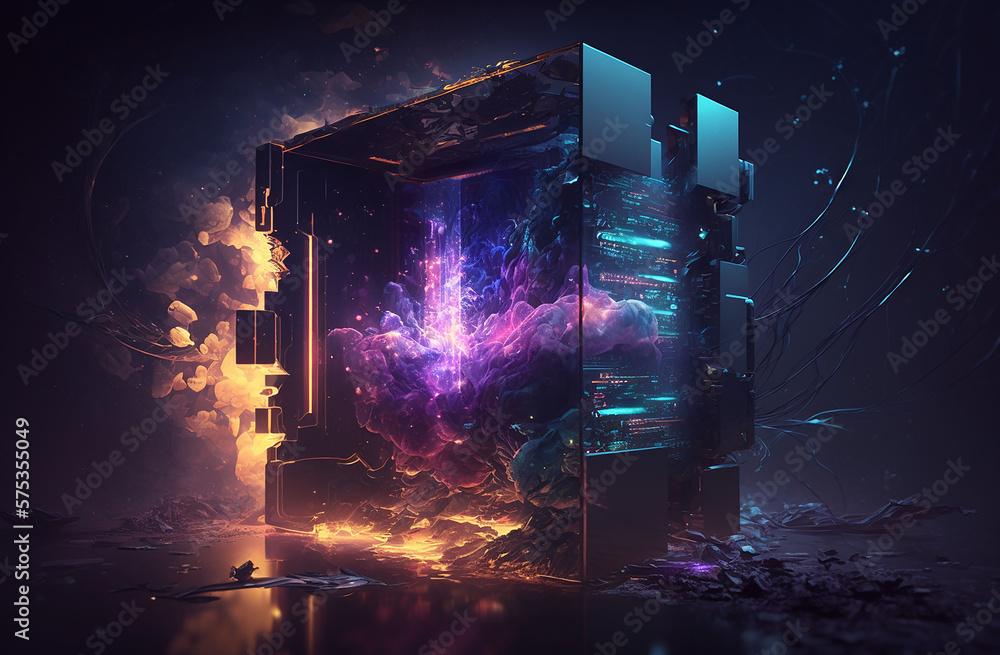 Metaverse Digital Cyber World Technology Concept Innovation Technology ...