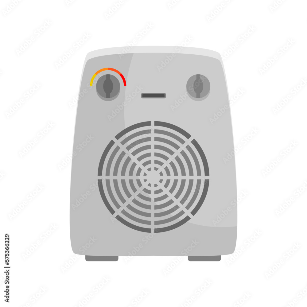 room heater cartoon vector illustration Stock Vector | Adobe Stock