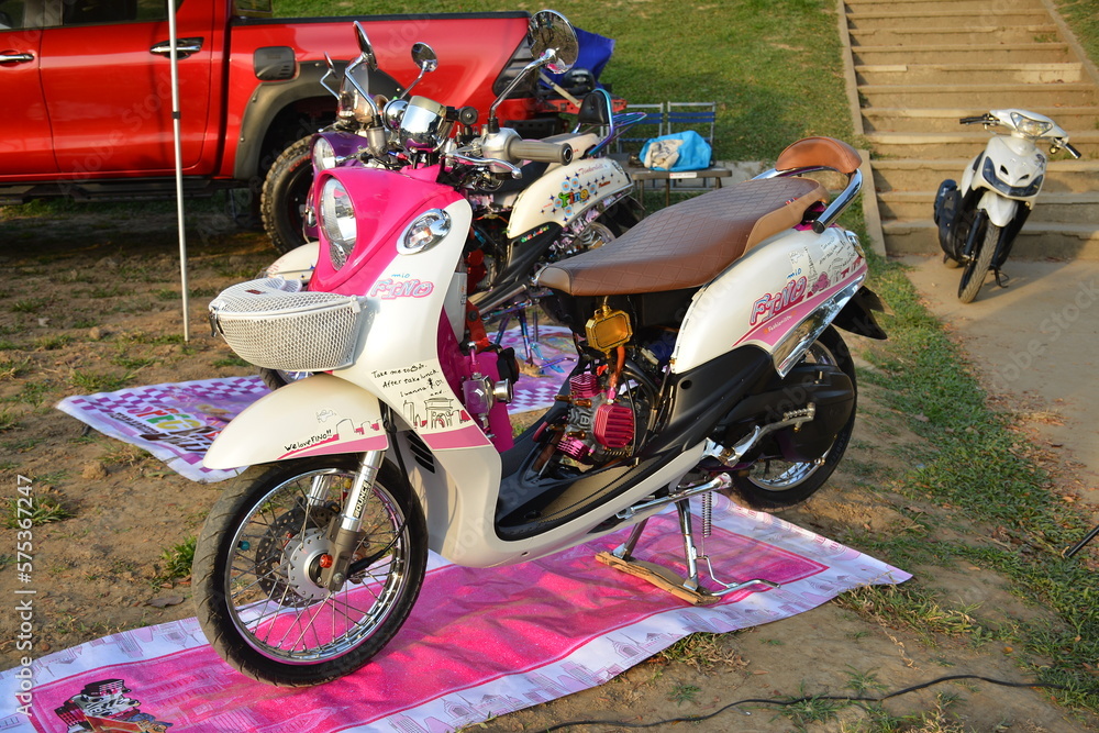 Yamaha mio fino motorcycle at Wild Rides in Marikina, Philippines ...