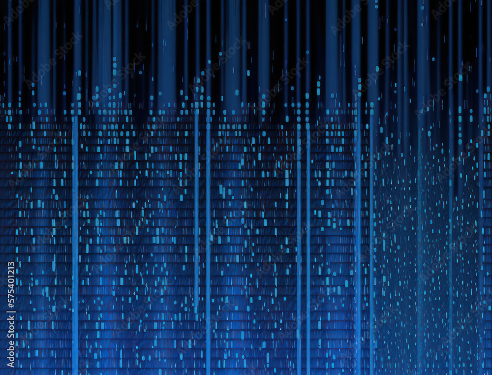 abstract background. an image similar to a binary code on black ...