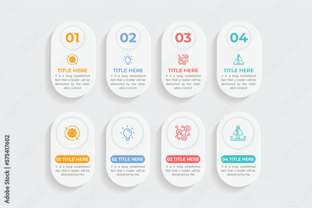 Creative data infographic and visualization template vector with ...