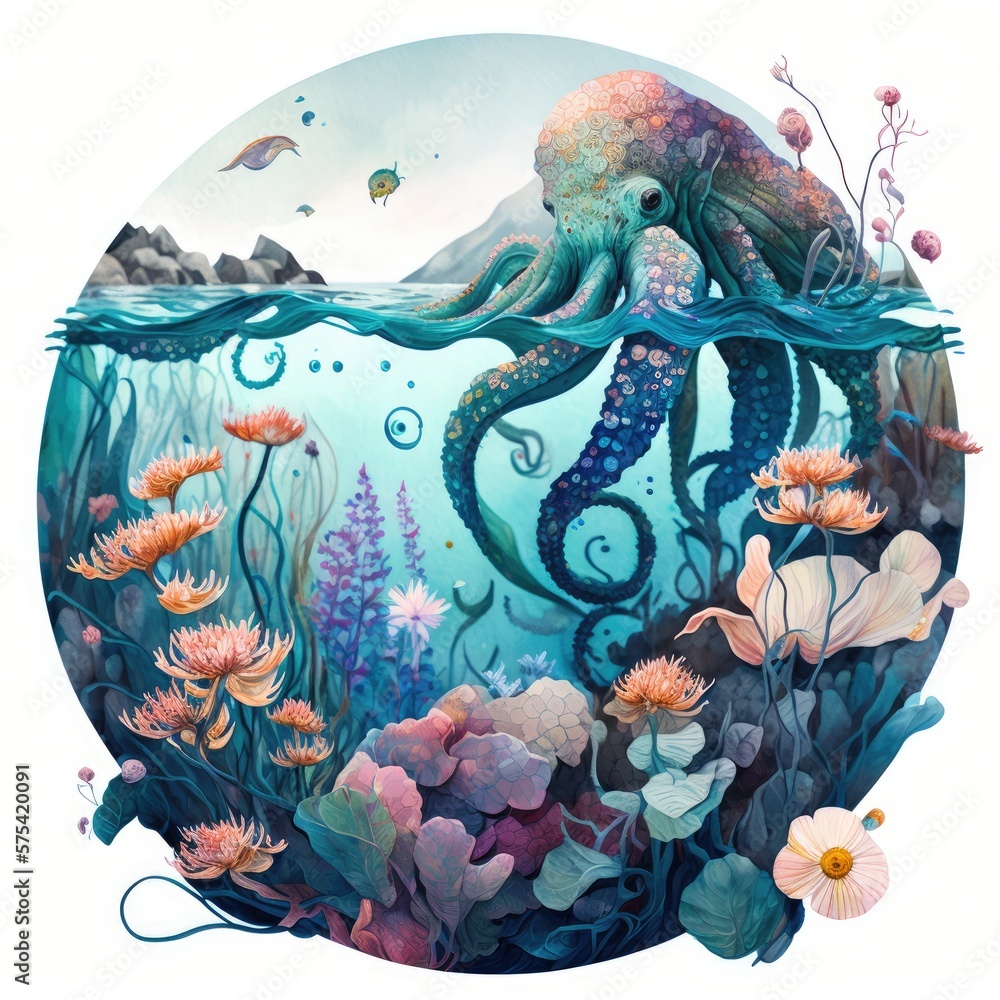 The mysterious and elusive octopus is brought to life in a stunning ...