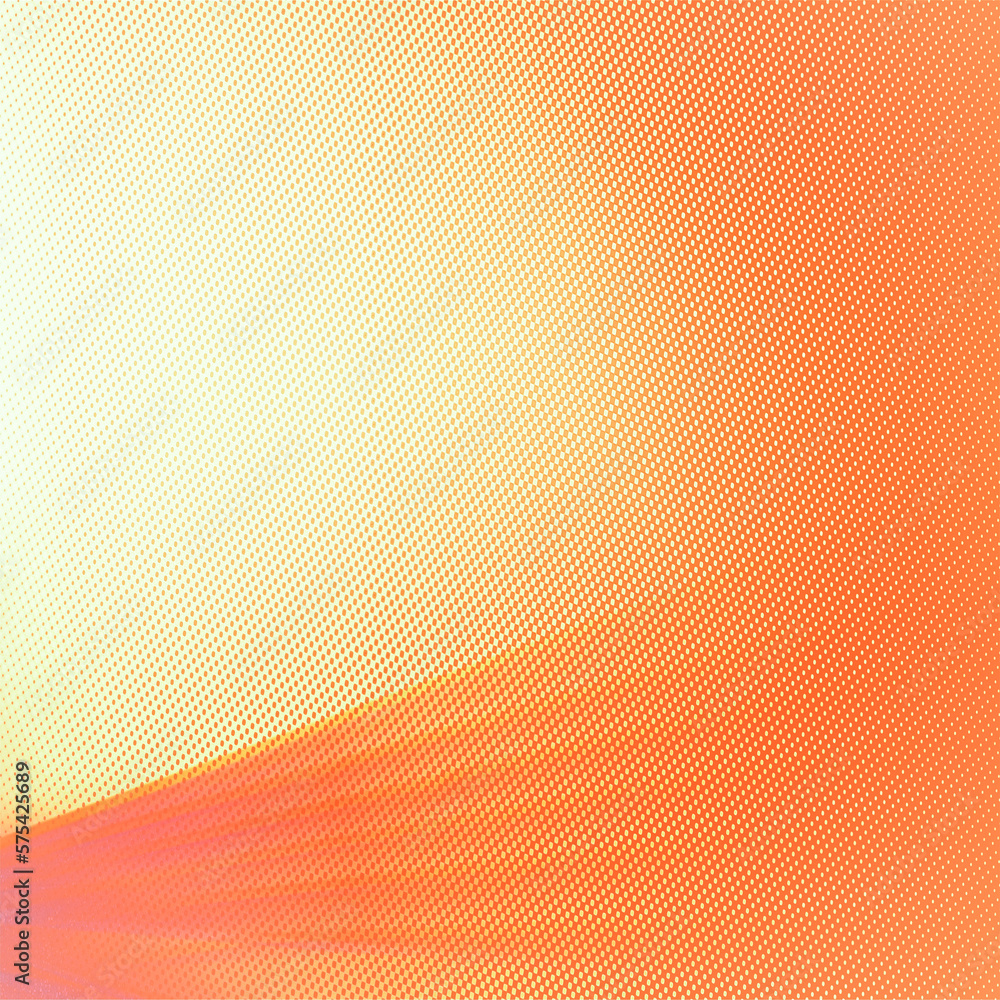 Orange gradient pattern square background. Gentle classic texture ...