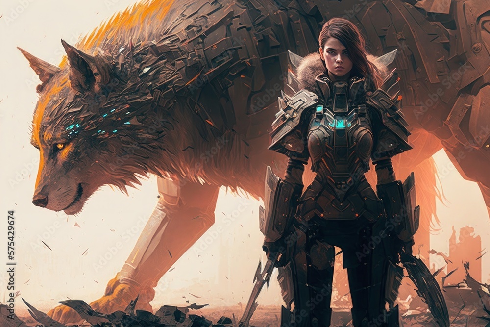 Female Wolf Warrior