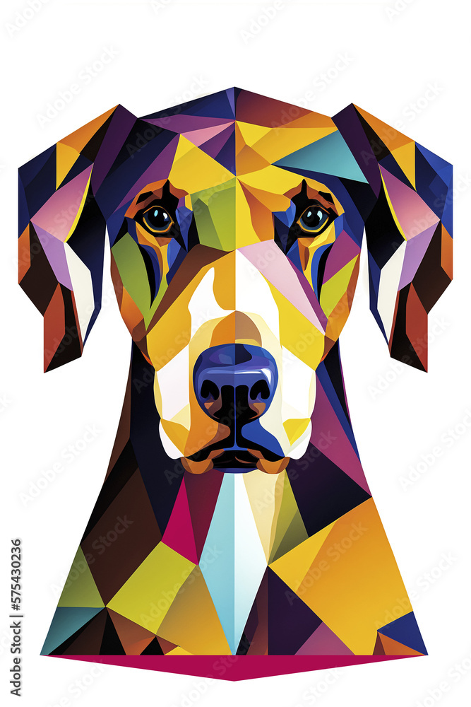 Abstract Animal Painting