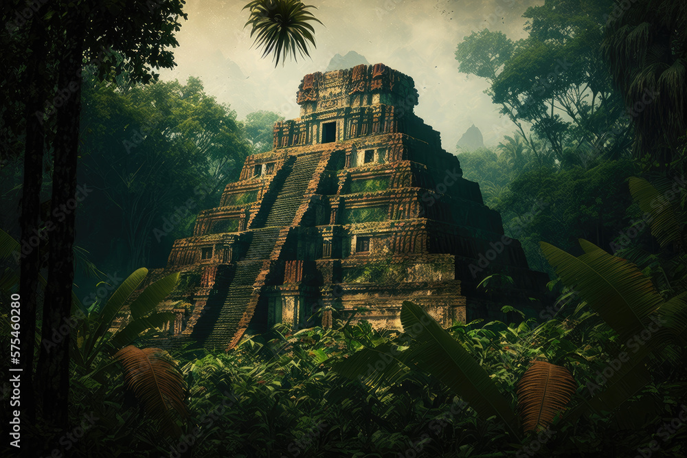 Mayan Pyramid Jungle