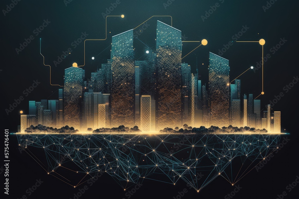 The use of digitally connected buildings and network infrastructure ...