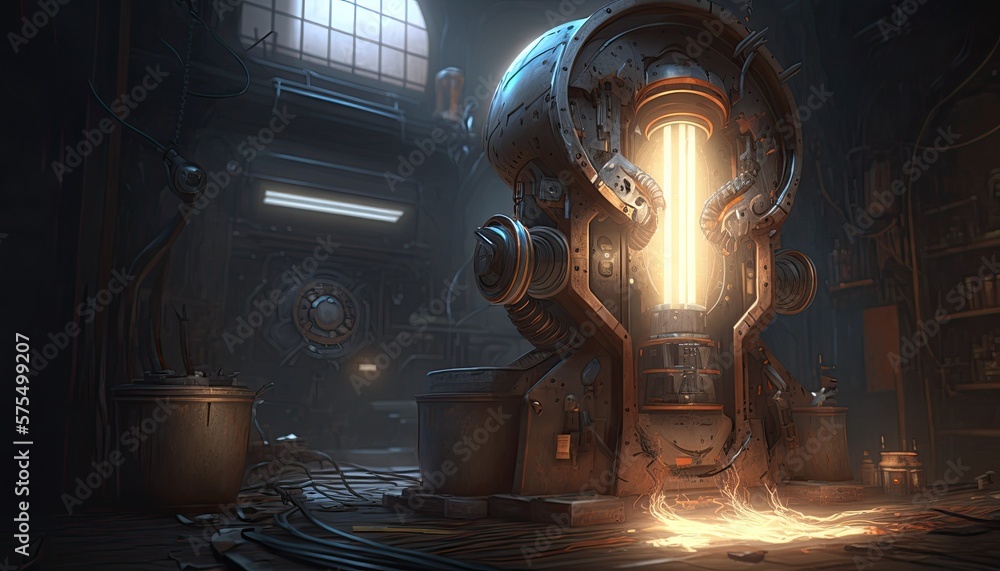 Generative AI - Workshop 004: A digital painting of a futuristic ...