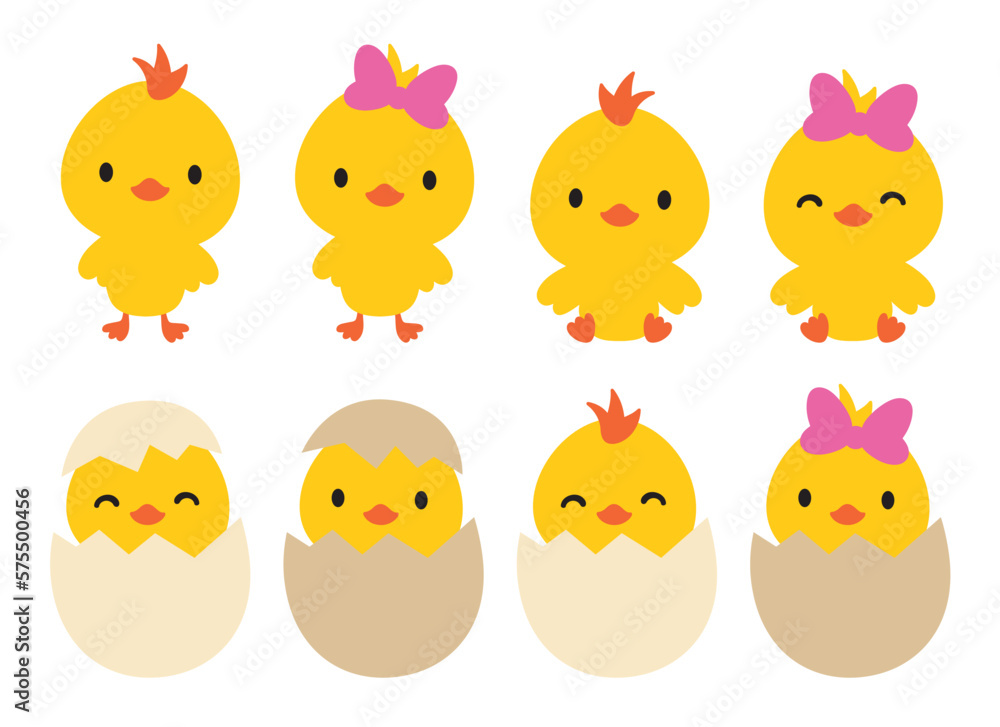 Easter Chick Vector