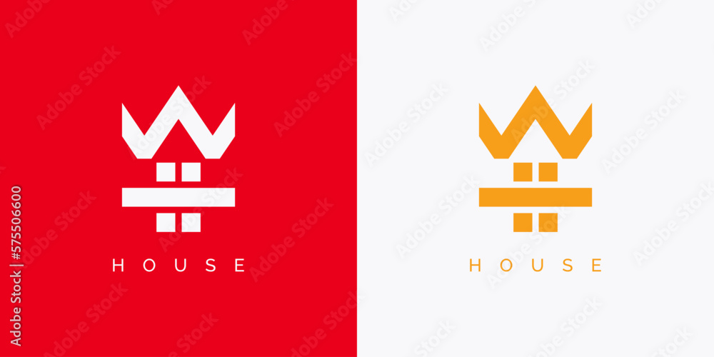 clean house logo for real estate company.Usable for Real Estate ...