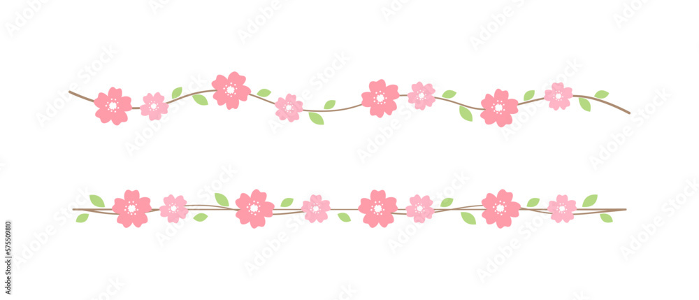 Flower Dividers Clipart