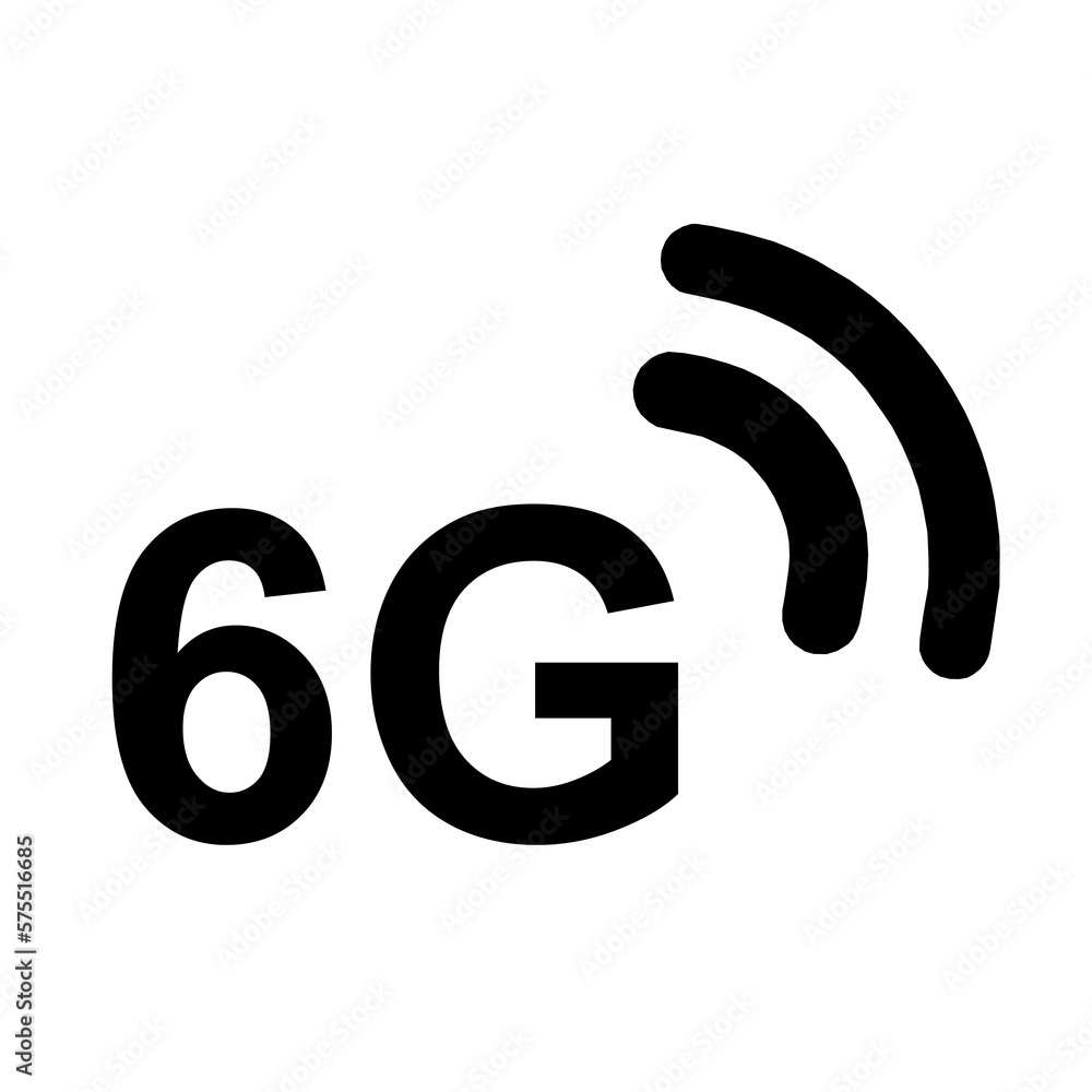 High resolution transparent 5G, 6G icons. Stock Illustration | Adobe Stock