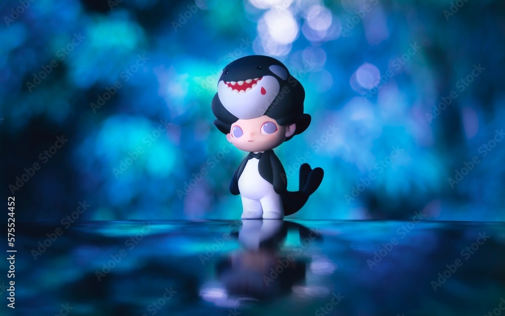 February 26 , 2023 - Killer Whale Mini Figure POP MART x DIMOO WORLD ...