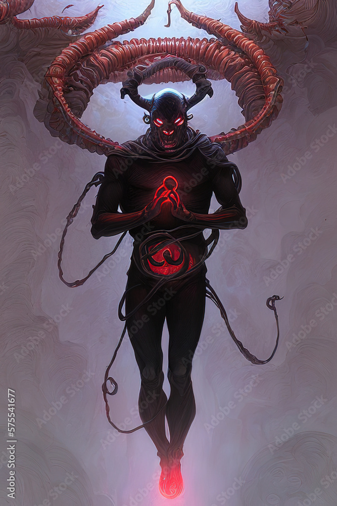 SATANIC, BIZARRE, KRAMPUS, DARK STYLE, Scary ART, Weird, Abyssal ...