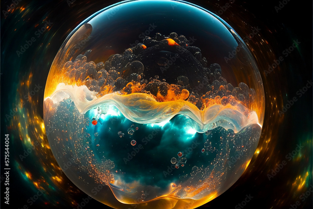 This stunning AI-generated photo captures a vision of the future, with ...