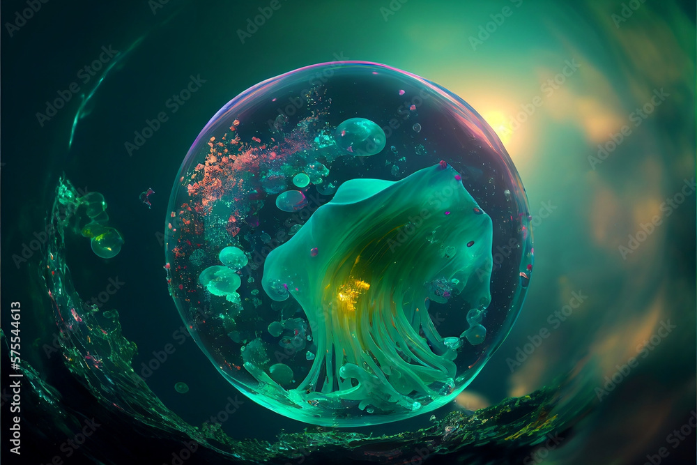 This stunning AI-generated photo captures a vision of the future, with ...