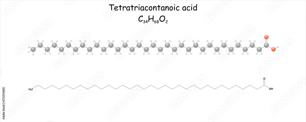 Photo & Art Print Simplified structural scheme and formula of ...