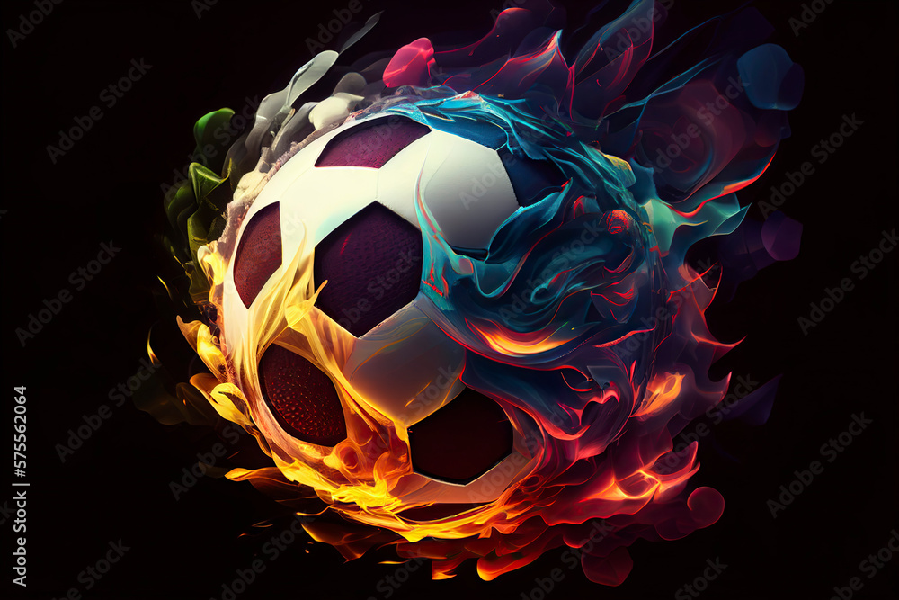 Flaming Soccer Ball Pictures