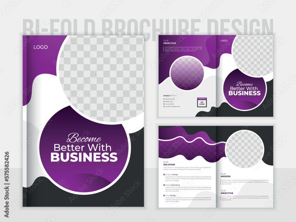 Corporate business promotion brochure template | Layout template for ...