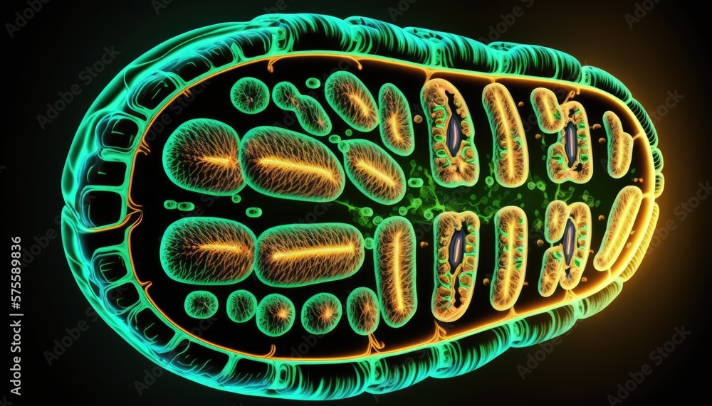 Mitochondria - The Powerhouses of the Cell - Microscopic Image ...