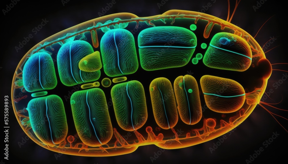 Mitochondria - The Powerhouses of the Cell - Microscopic Image ...