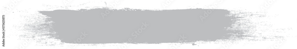 Grey brush stroke isolated on background. Paint brush stroke vector for ...