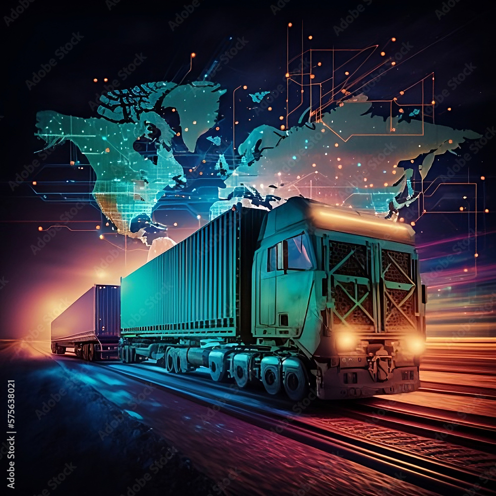 Ilustrace „The Future of Global Logistics and Transportation ...