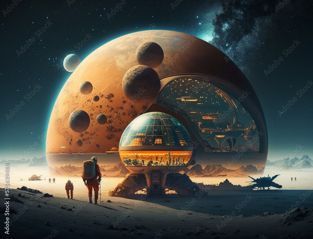 Space Colony Hd