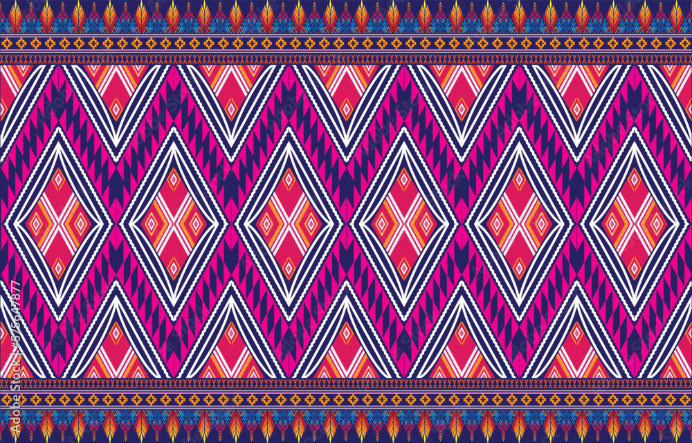 Gypsy pattern tribal ethnic motifs geometric seamless background ...