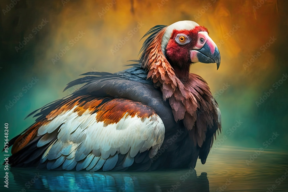 Wildlife in Panama. Located alone in South America, the king vulture is ...