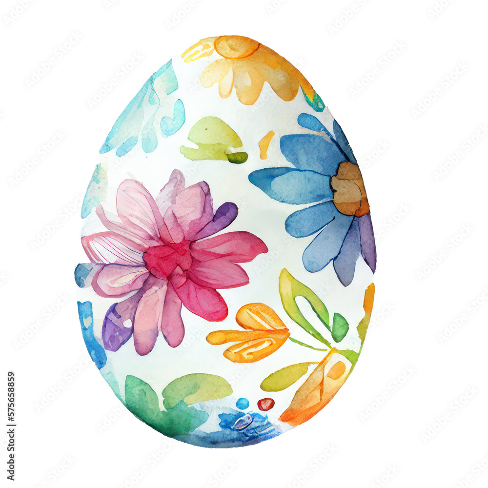 watercolor easter egg flowers . AI Stock Illustration | Adobe Stock watercolor easter egg flowers . AI Stock Illustration | Adobe Stock
