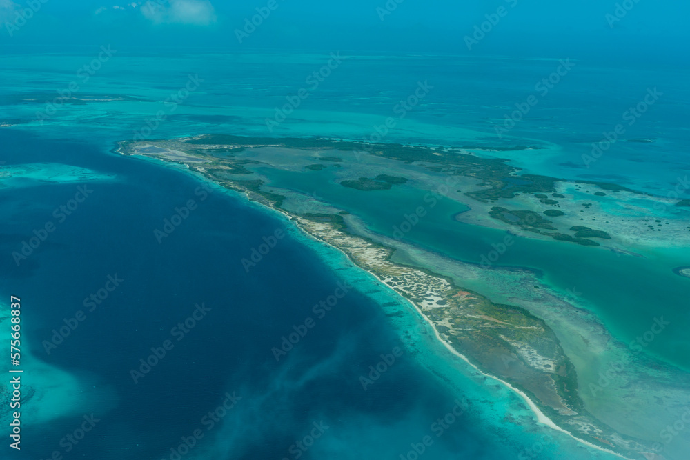 Los Roques archipelago in Venezuela, paradise beaches, light blue ...