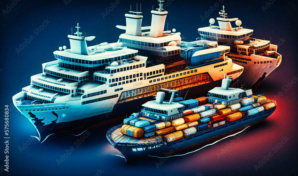 Autonomous ships and ferries revolutionize cargo transport, reducing ...