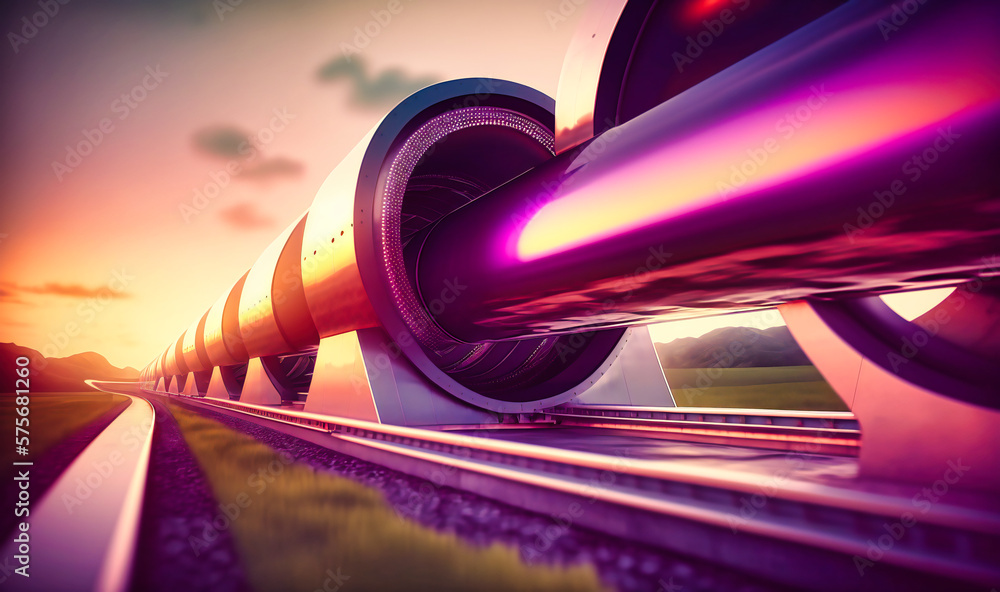 Hyper loop networks connect entire regions, enabling rapid and ...