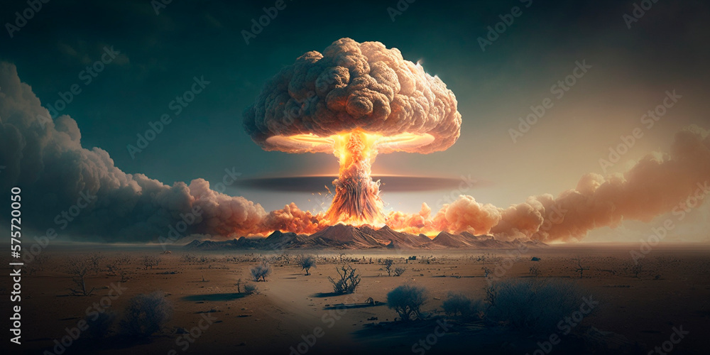 Apocalyptic Scene: Devastating Nuclear Explosion and its Effects on the ...
