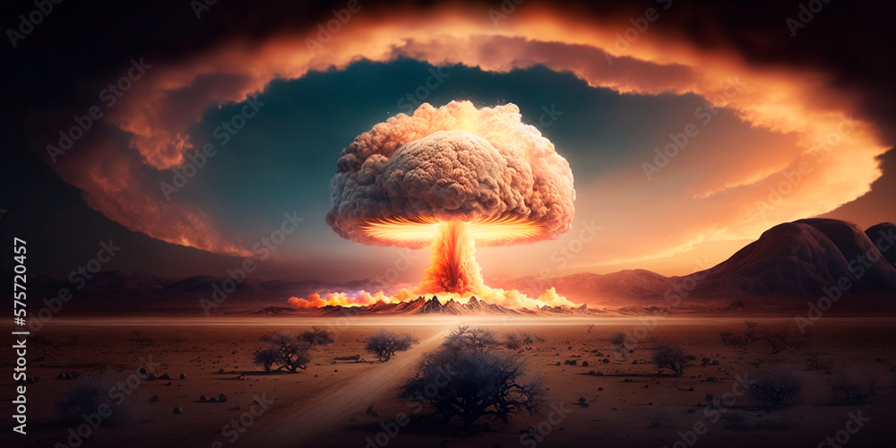 Apocalyptic Scene: Devastating Nuclear Explosion and its Effects on the ...
