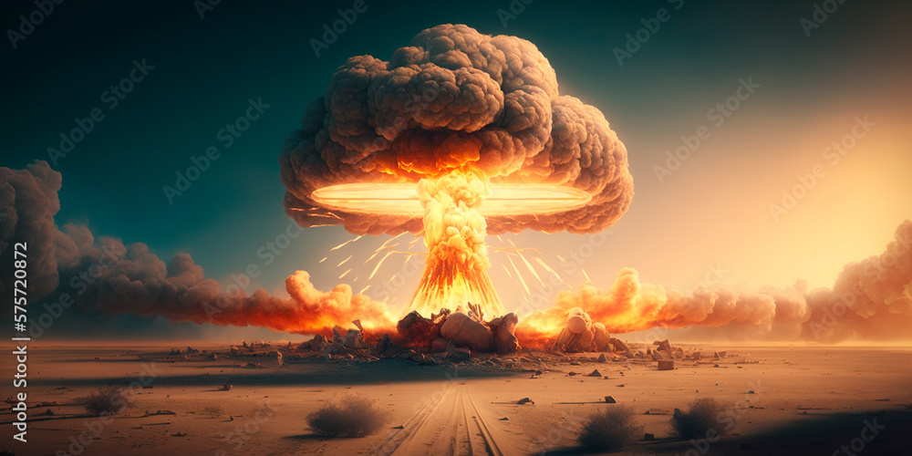 Apocalyptic Scene: Devastating Nuclear Explosion and its Effects on the ...