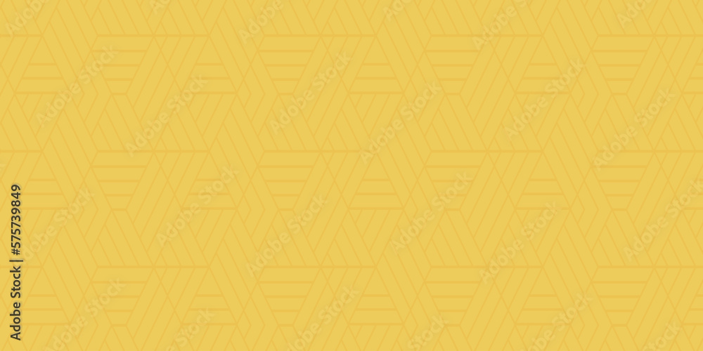 texture of a fabric. vector illustration. yellow geometric pattern ...